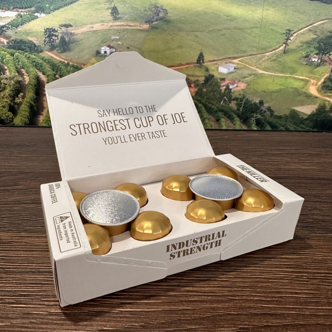 Industrial Strength Capsules - Australia's Strongest Coffee