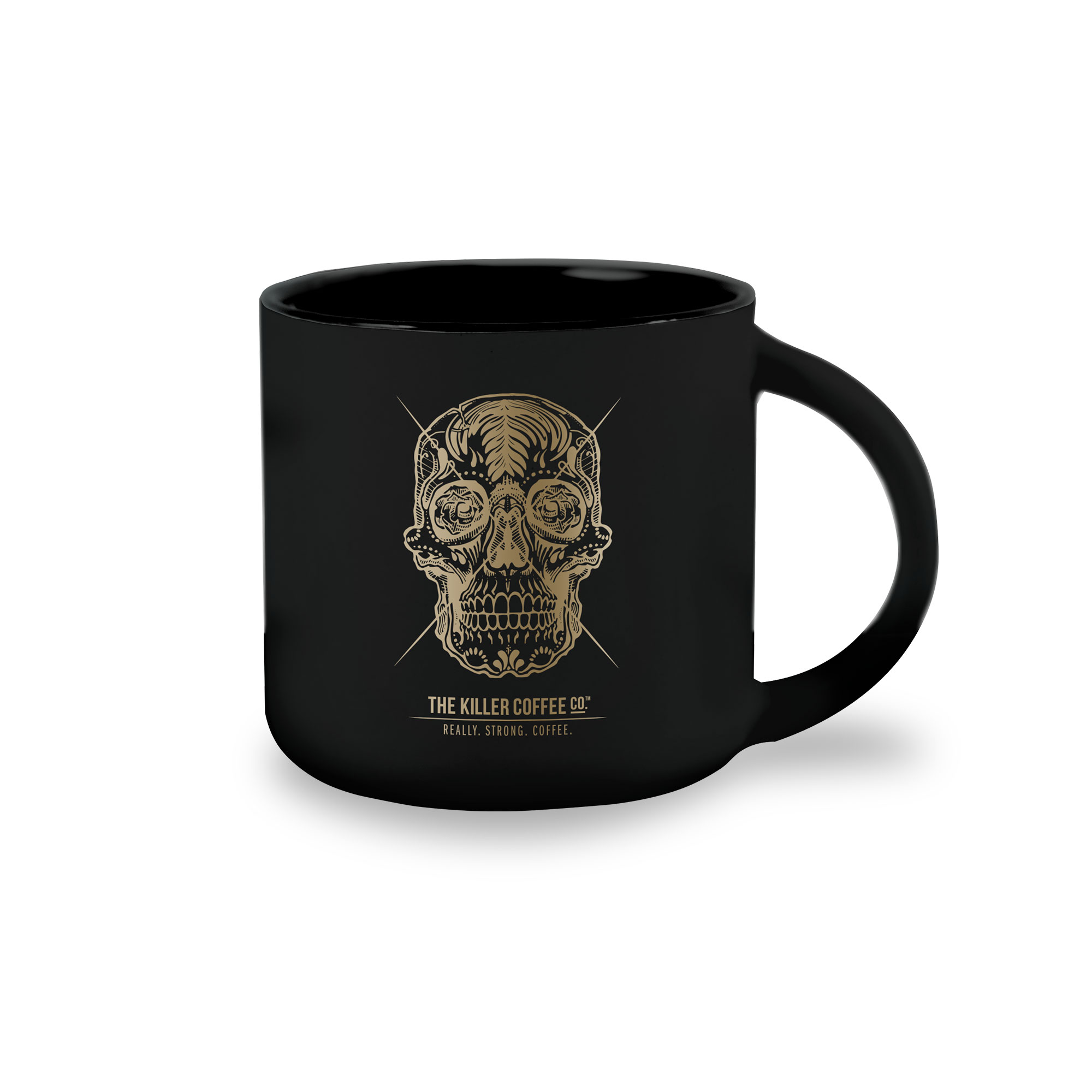 Gold Coffee Mug - Killer Coffee Co