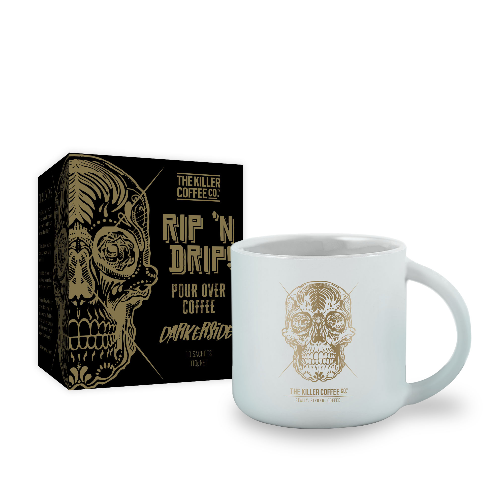 Traveler Pack - Rip 'n Drip + Mug Bundle - Killer Coffee Co